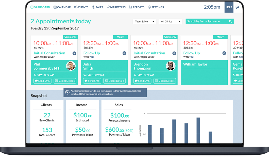 Better Clinics | Online Practice Management Software for Allied Health